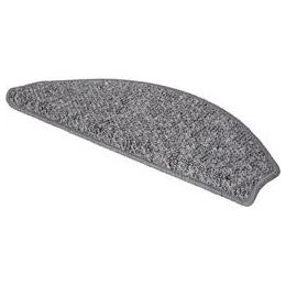 Stufenmatte LUXOR living "Darlington" Gr. 22, grau, B:28cm H:5mm L:65cm, Kunstfaser, Teppiche, meliert, 15 Stück in einem Set