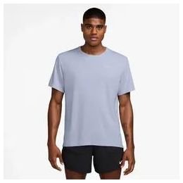 Laufshirt Nike "M NK DF UV MILER SS", Herren, Gr. XL, ghost, reflective silv, Obermaterial: 100% Polyester, normal, Shirts