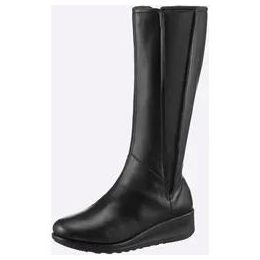 Stiefel Casual Looks, Damen, Gr. 39, schwarz, Rindsleder, sportlich, Schuhe