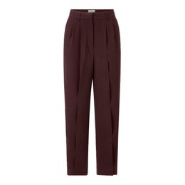 Rich & Royal Rich & Royal Pleat-Front Pants female Brown size 42