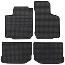 Petex Fußmattensatz schwarz - vorbereitet für Befestigungssystem VW 61010