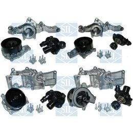 SALERI SIL Wasserpumpe für BMW 11518591068 11518623574 11518591069 PA1598BH