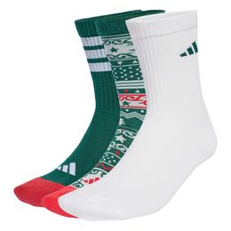 adidas Sportswear Athletic Socks female Green, White size 46-48