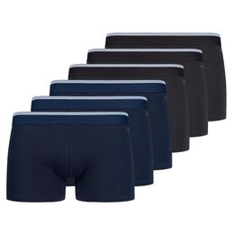 Skiny Boxer shorts male Blue, Black size S