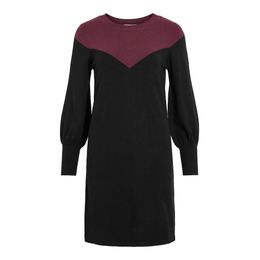 Vila Kleid 'VIKerry' Damen Gr&ouml;&szlig;e XS bordeaux / schwarz