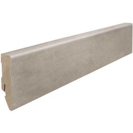 HARO Stecksockelleiste Cube Fliese Beton hell Steinstruktur Fu&szlig;leisten g&uuml;nstig
