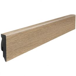 HARO Stecksockelleiste Cube Eiche Sicilia puro Fu&szlig;leisten, 2200x16x58 mm