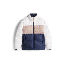 Tommy Jeans Jacke 'ALASKA DOWN' Herren Größe XS beige / ecru / navy
