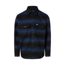 Hugo Button Up Shirt 'Ebolt' male Blue size M