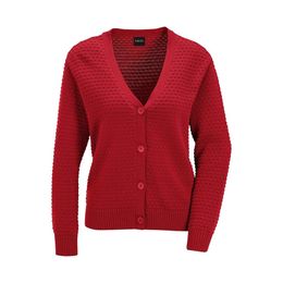 Madeleine Mode MADELEINE Strickjacke Damen Gr&ouml;&szlig;e XS rot