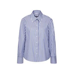 Seidensticker Bluse Damen Gr&ouml;&szlig;e XL dunkelblau / wei&szlig;