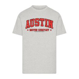 F4NT4STIC T-Shirt 'British Motor Heritage Austin Motor Company' Herren Gr&ouml;&szlig;e XXL grau / rot