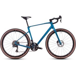 Cube Nuroad C:62 Race | Gr. L | Carbon Gravelbike Blau
