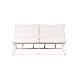 Beliani Gartensofa PICO in Beige - (W) 160 x (H) 88 x (L) 88 cm | Gr.: onesize