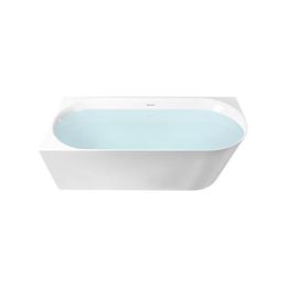 Beliani Eckbadewannen RENACA in Weiß - (W) 79 x (H) 58 x (L) 170 cm | Gr.: onesize