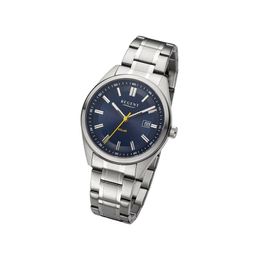 Regent Uhren Analog-Solaruhr Regent Metallarmband silber groß (ca. 40mm) | Gr.: onesize