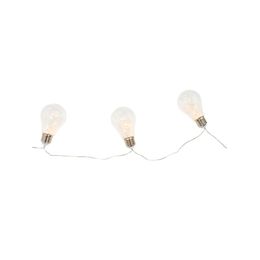 Butlers LED-Lichterkette BULB LIGHTS in Durchsichtig | Gr.: onesize