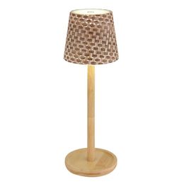Globo lighting LED-Tischleuchte "Rids" in Beige - (H)33 x &Oslash; 11 cm | Gr.: onesize