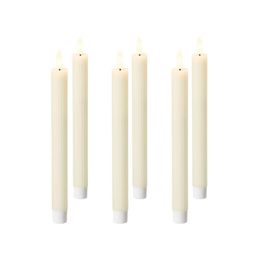 Beliani 6er-Set LED Deko SAPHIR in Weiß | Gr.: onesize