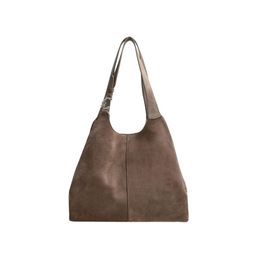 Coccinelle C-Easy Suede - Shopper 35 cm (cognac/cognac) in warm taupe/warm taupe | Gr.: onesize