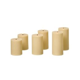 Beliani 6er-Set LED Deko BRAISE in Beige | Gr.: onesize