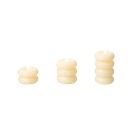 Beliani 3er-Set LED Deko ETERNIS in Weiß | Gr.: onesize