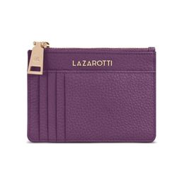Lazarotti Bologna Leather Schlüsseletui Leder 11,5 cm mit Air Tag Fach in purple | Gr.: onesize