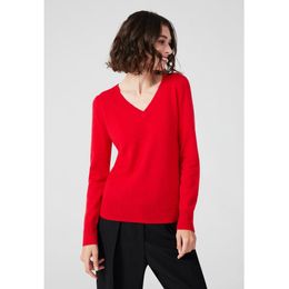 Style Republic Kaschmirpullover V-Neck in crimson | Gr.: S