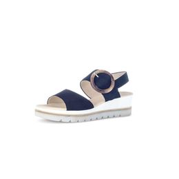 Gabor Fashion Keilsandaletten in blau | Gr.: 38