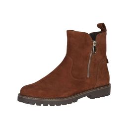 Caprice Stiefelette in COGNAC SUEDE | Gr.: 41