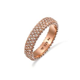Elli Ring 925 Sterling Silber in Rosegold | Gr.: 52