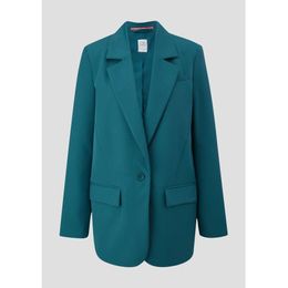 QS Indoor-Blazer in 6737_petrol | Gr.: 36