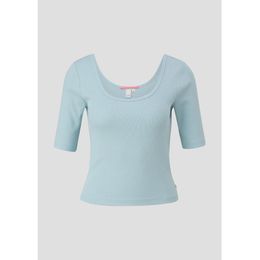QS T-Shirt in 6103_pastelltürkis | Gr.: L