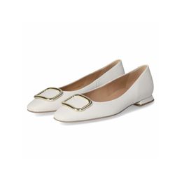 H&ouml;gl H&ouml;gl Leder-Ballerinas in Creme | Gr.: 38,5