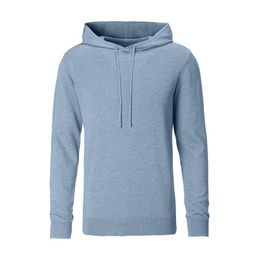 H.I.S. H.I.S Hoodie in blau-meliert | Gr.: 52/54