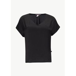 QS T-Shirt in 9999_schwarz | Gr.: L