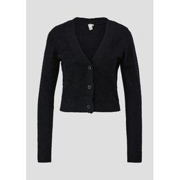 QS Strickjacke in 9999_schwarz | Gr.: XL