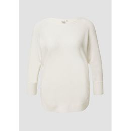 QS Strickpullover in 0200_weiß | Gr.: L