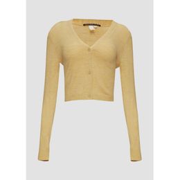 QS Strickjacke in 16W0_goldgelb | Gr.: M