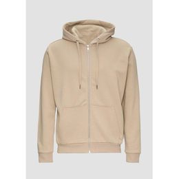 QS Sweatshirt Jacke in 8161_beige | Gr.: XXL