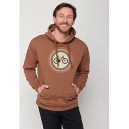 Greenbomb Hoodie Bike Target in Waldrinde | Gr.: XS