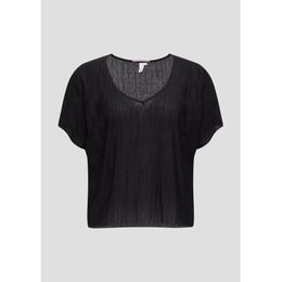 QS T-Shirt in 9999_schwarz | Gr.: S