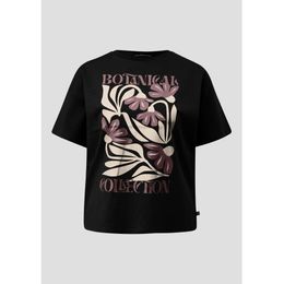 QS T-Shirt in 99D1_schwarz | Gr.: S