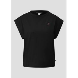 QS T-Shirt in 99D0_schwarz | Gr.: L