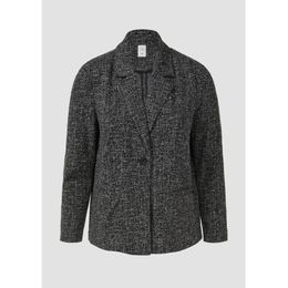 QS Indoor-Blazer in 99K0_schwarz | Gr.: 52