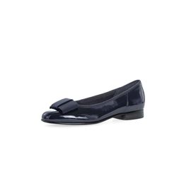 Gabor Fashion Elegante Ballerinas in blau | Gr.: 42