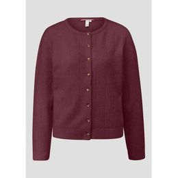 QS Strickjacke in 39W0_bordeaux | Gr.: M