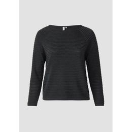 QS Strickpullover in 99W0_schwarz | Gr.: 50