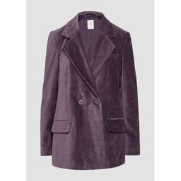 QS Indoor-Blazer in 4988_aubergine | Gr.: 42