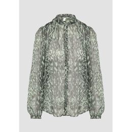 QS Bluse in 72A0_salbeigr&uuml;n | Gr.: 34